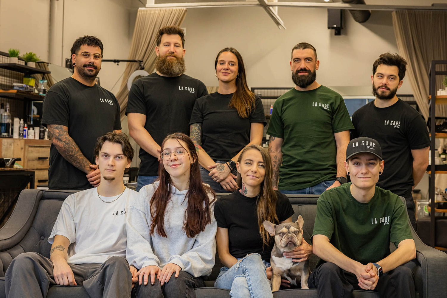Notre équipe de barbiers(ères) | La Gare Barbier